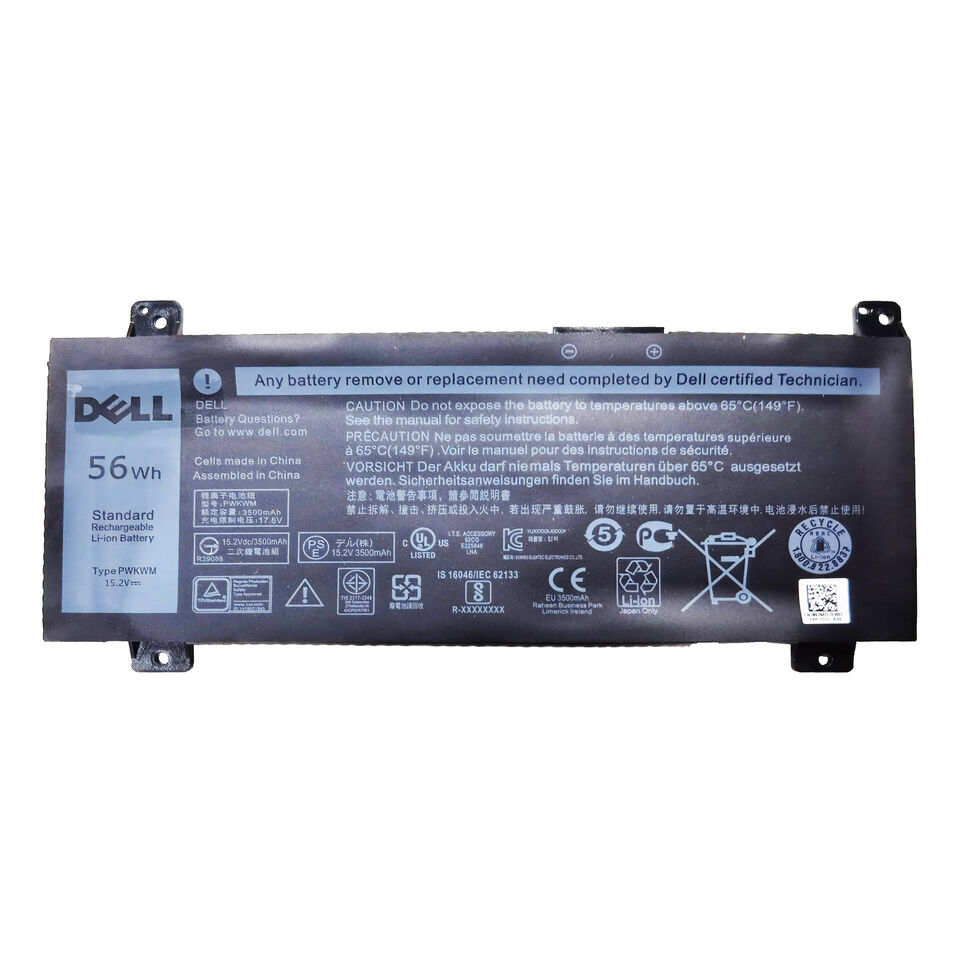 Dell Battery Pack for Inspiron 14 7000 7466 7467 P78G - PWKWM Genuine ...