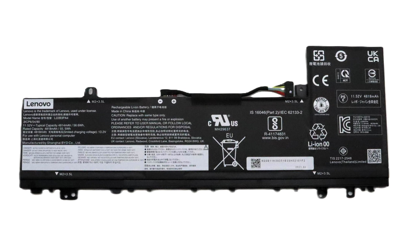 Lenovo Battery for IdeaPad Slim 5-14IAH8 5-14IRL8 5-16ABR8 5-16IAH8 ...