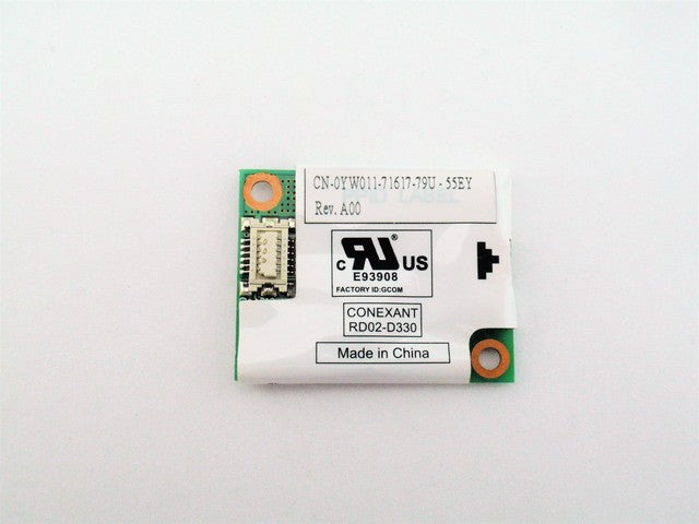 Dell YW011 Used Mini Modem Board Inspiron Precision RD02-D330 0YW011 ...