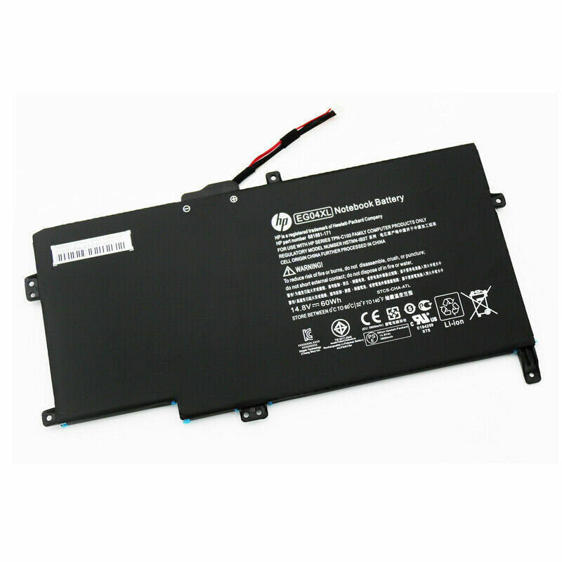 HP Battery Pack for Envy SleekBook 6-1000 - EG04XL EG04 New Genuine ...