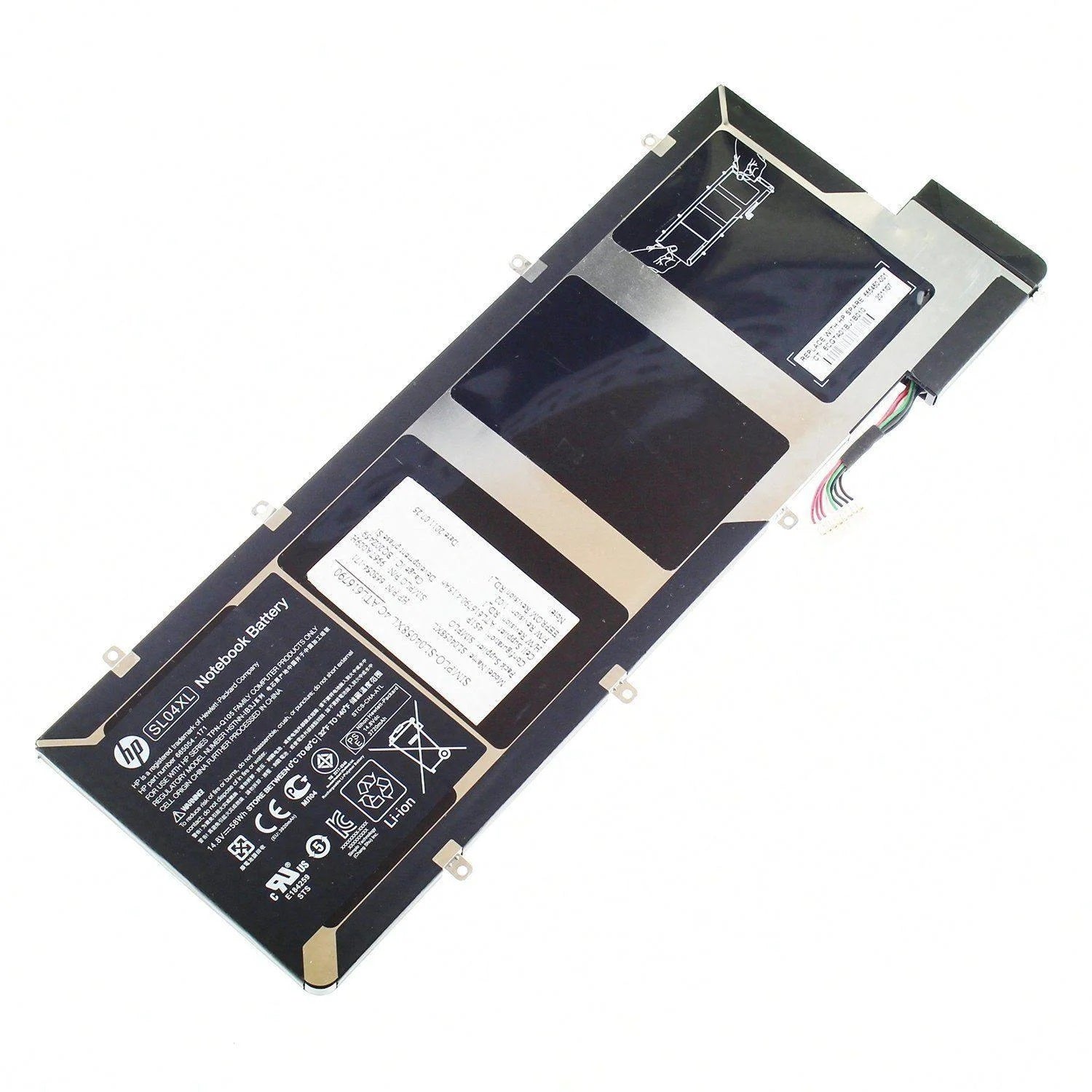 HP Battery Pack for Envy Spectre 14-3000 665460-001 SL04XL New Genuine ...
