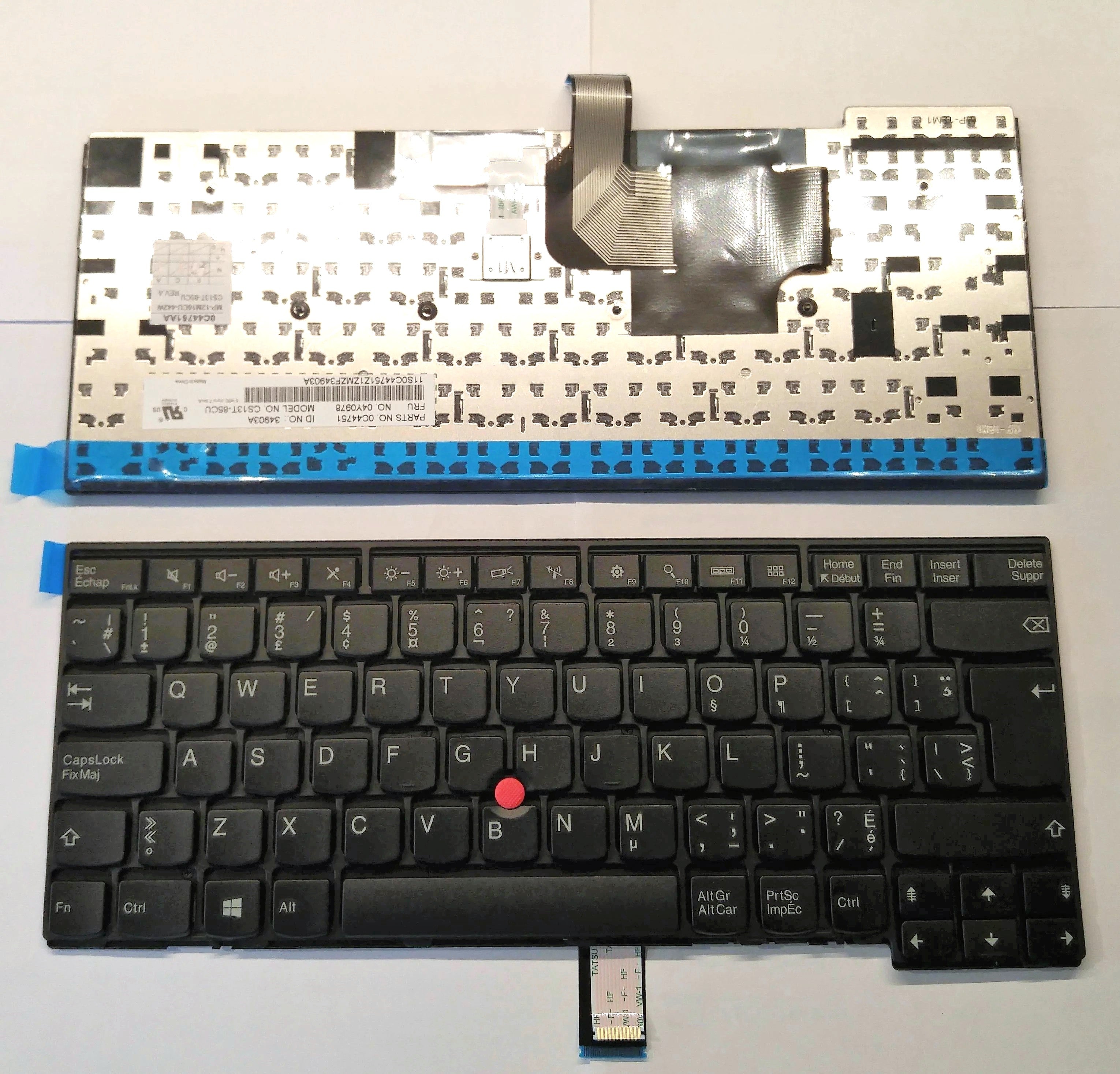 Lenovo New Keyboard CF CA ThinkPad T440P T440S T450 T450S T460 04Y0978 ...